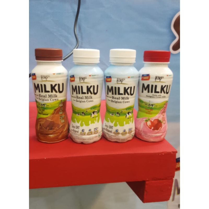 Jual Susu Milku 200ml ( 4 botol ) | Shopee Indonesia