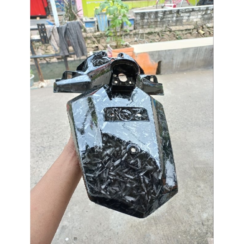 Jual Spakbor belakang xmax old karbon forget | Shopee Indonesia