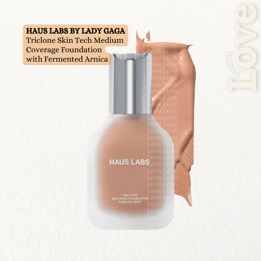 Jual HAUS LABS BY LADY GAGA Triclone Skin Tech Medium Coverage Foundation with Fermented Arnica ...