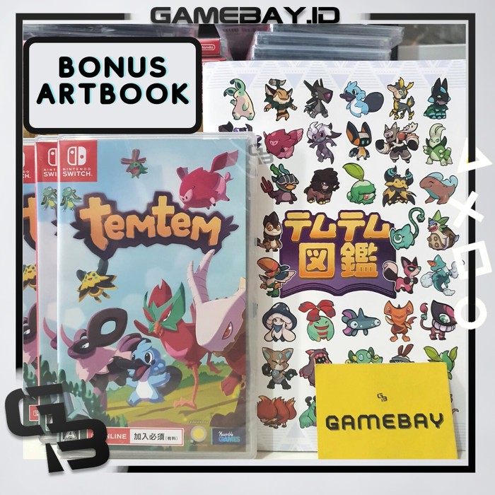 Jual Nintendo Switch Temtem / Tem Tem ( English ) | Shopee Indonesia