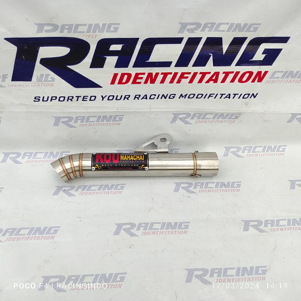 Jual Kou Mahachai SUPER OPEN Motorcycle Exhaust Inlet 51mm Muffler ...