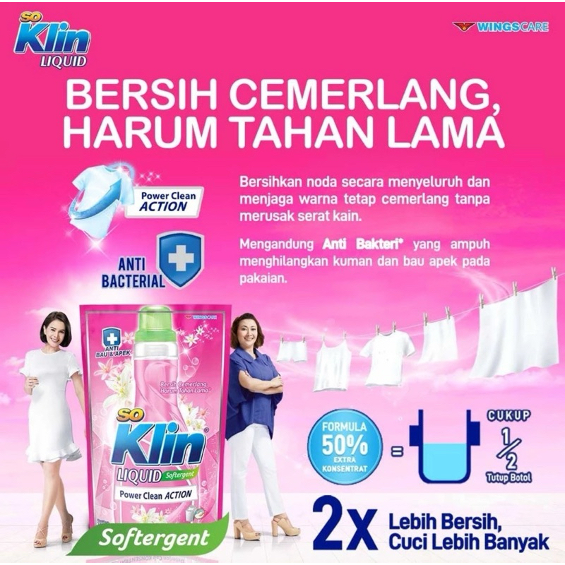 Jual Soklin Detergen cair 700ml | Shopee Indonesia