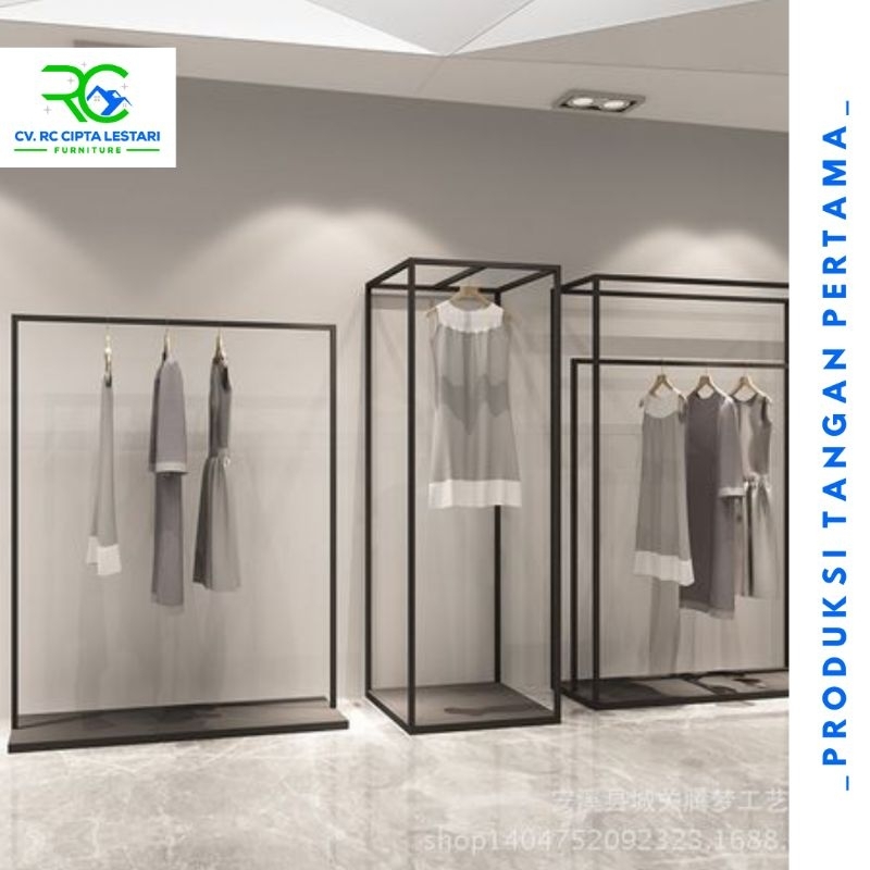Jual Showcase Butik 1 Paket 3In1 Display Toko | Shopee Indonesia