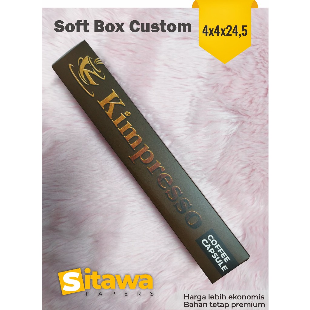 Jual Softbox Kotak Kemasan Bahan Ivory Custom | Shopee Indonesia