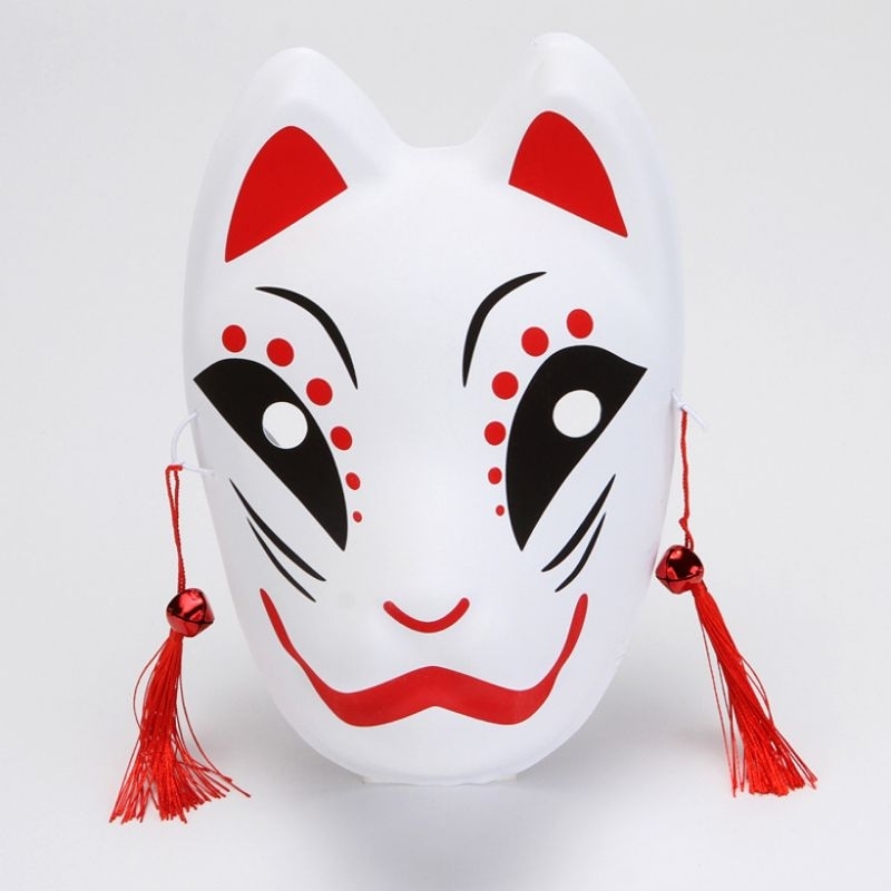 Jual Topeng Anime Jepang Cosplay Kitsune Bunsakai Anbu japanese fox ...