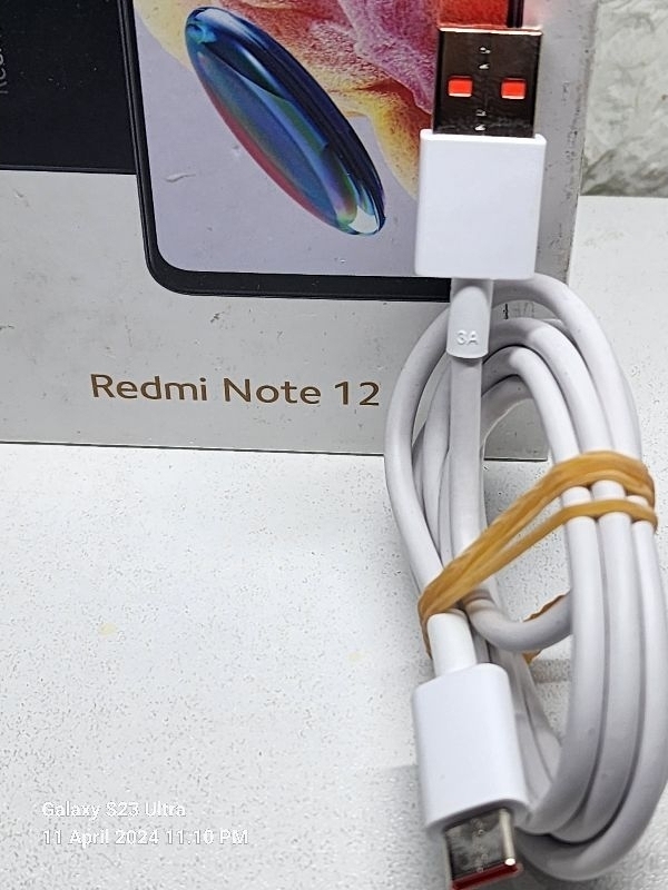 Jual KABEL DATA REDMI NOTE 12 TIPE C 33WATT 3A ASLI 1000% GARANSI ...