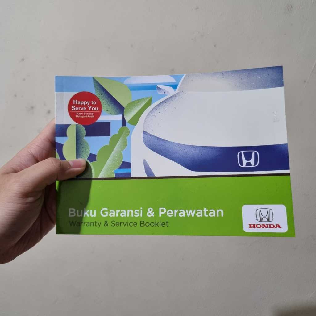 Jual Buku Service Honda New 2024 All Type Panduan Manual Garansi ...