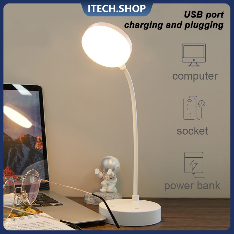 Jual Lampu Belajar 3 Warna Lampu Meja Lampu LED Table Lampu Tidur ...