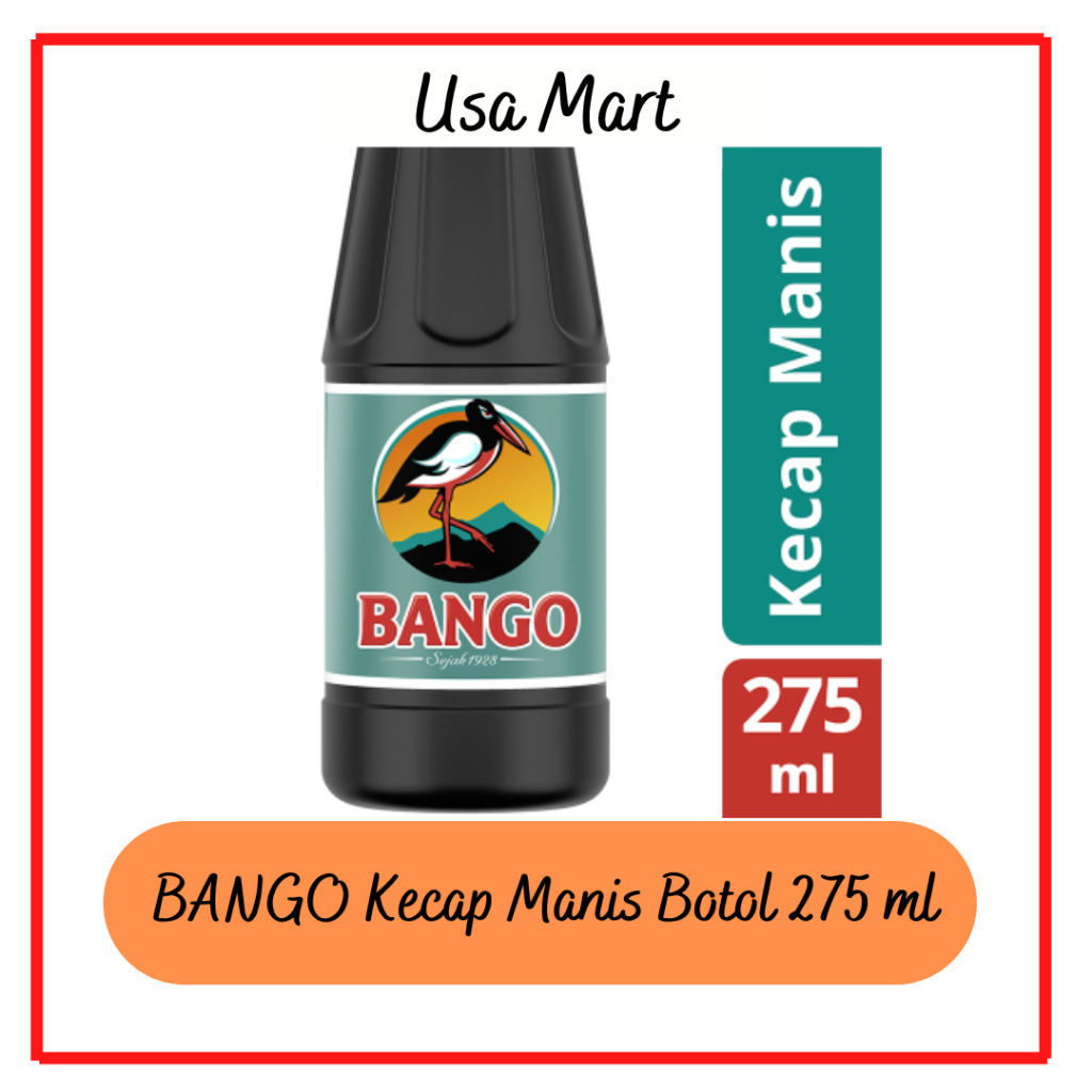 Jual BANGO Kecap Manis Botol 275ml / Kecap Botol | Shopee Indonesia
