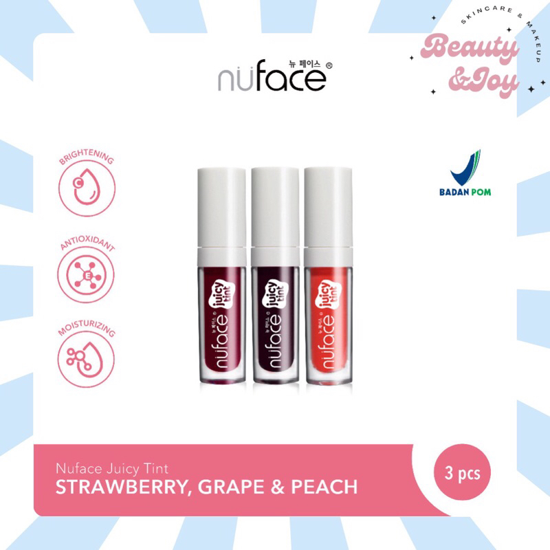 Jual NUFACE juicy lip tint | Shopee Indonesia