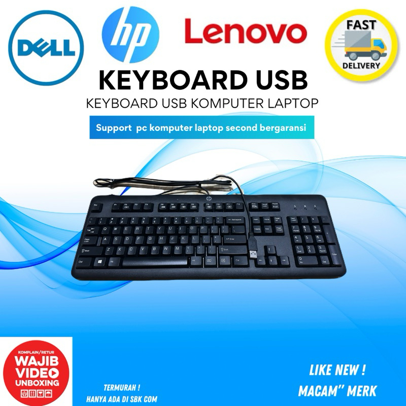 Jual KEYBOARD USB KOMPUTER LAPTOP | Shopee Indonesia