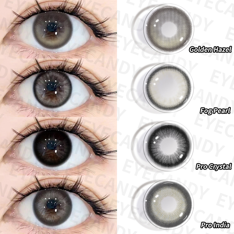 Jual [SPOT] Mysticeyes Softlens Softlens Grey Colored Contact Lenses ...