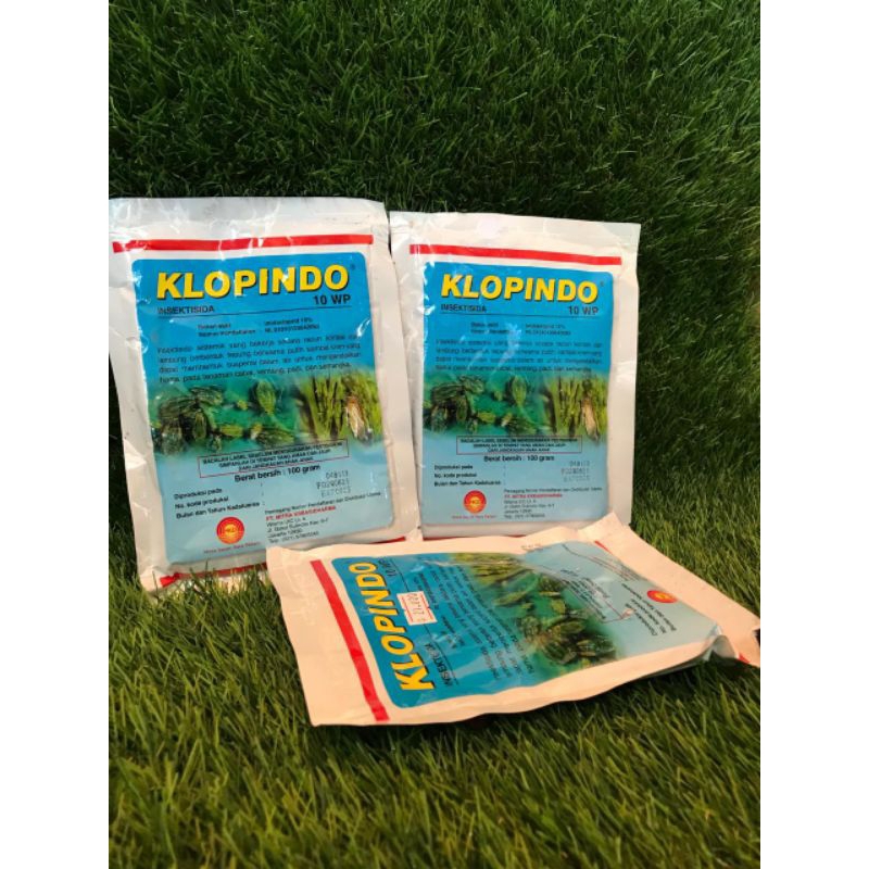 Jual Insektisida KLOPINDO 10 wp (100 gram) | Shopee Indonesia
