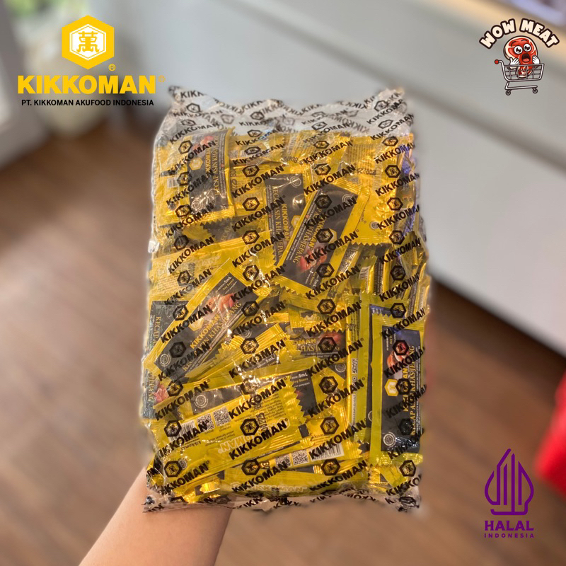 Jual Kikkoman Soy Sauce Sachet 1 pack 100 pcs @5ml | Shopee Indonesia