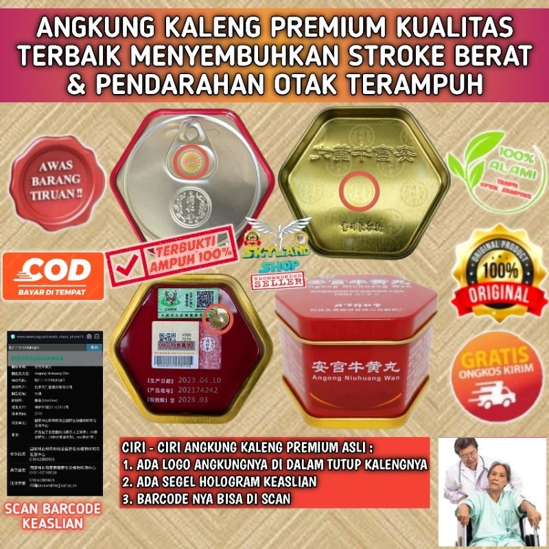 Jual ANGKUNG KALENG PREMIUM ASLI OBAT STROKE & MENINGITIS TERAMPUH ...