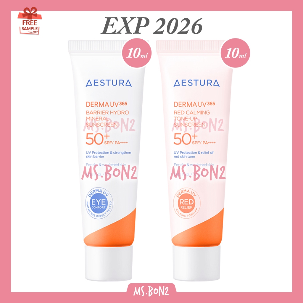 Jual Aestura Derma UV 365 UV365 Barrier Hydro Mineral / Red Calming ...