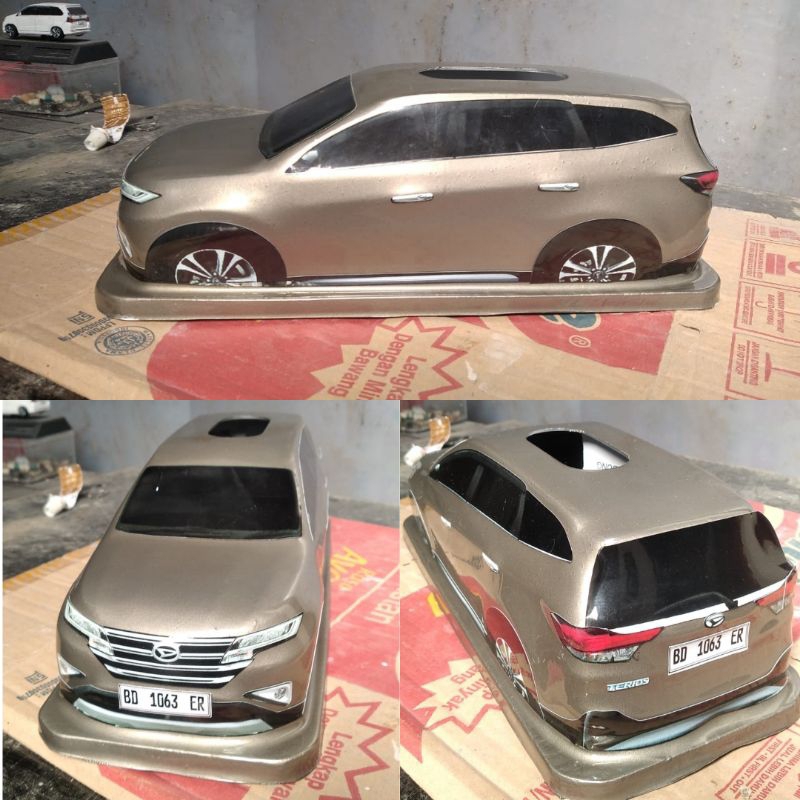 Jual (All New Terios) Kotak Tissue Minimalis Bentuk Mobil/Tempat Tisu ...