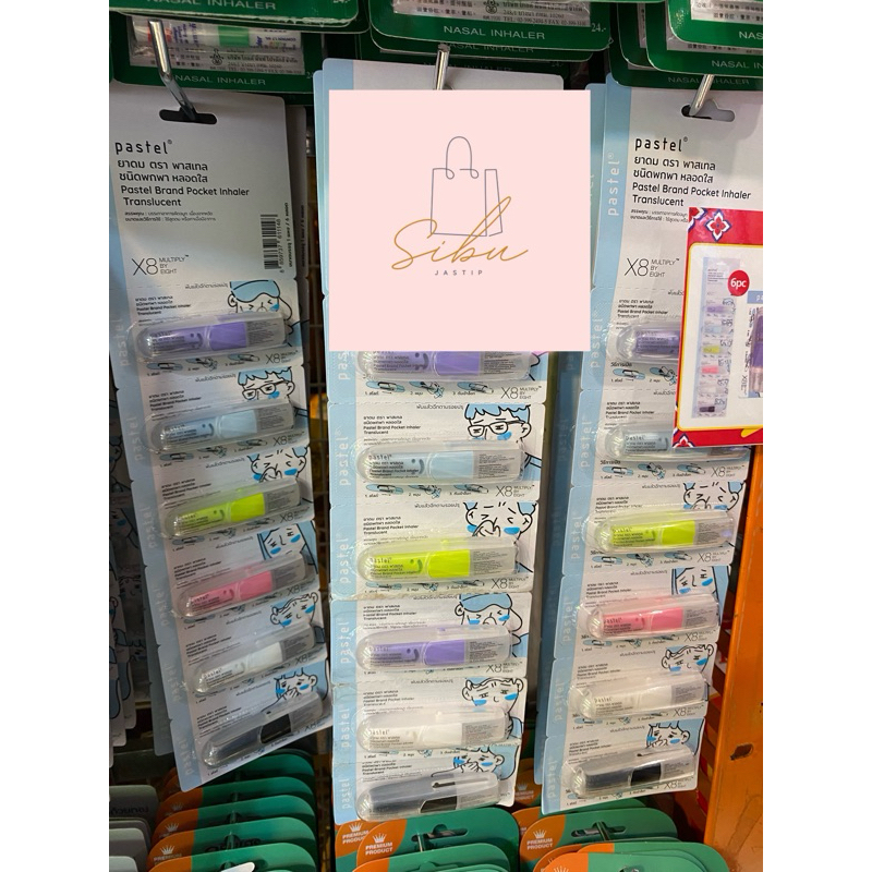 Jual Pastel Inhaler Translucent Original Thailand | Shopee Indonesia
