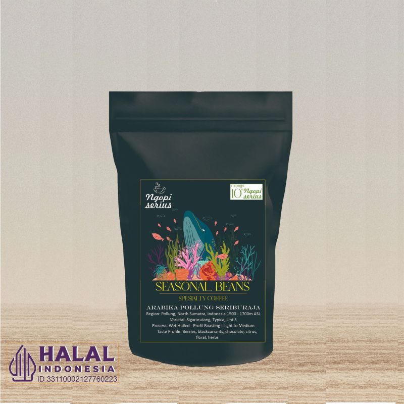 Jual Arabika Pollung Seribu Raja Seasonal Bean Ngopi Serius 100gram ...