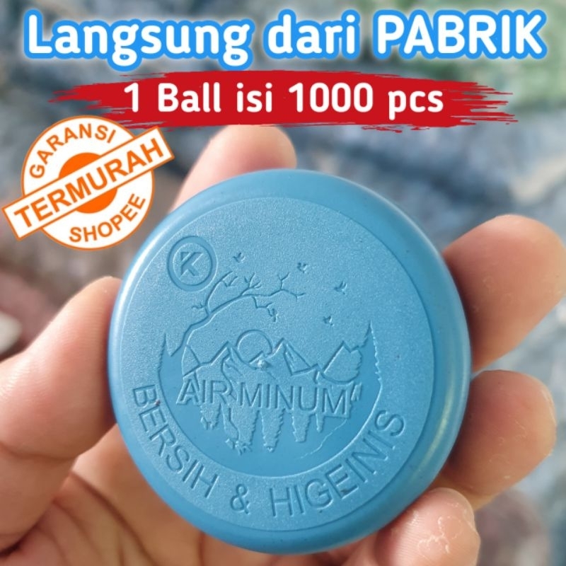 Jual Tutup galon 19 Liter / tutup galon isi ulang murah 1 ball 1000 pcs ...