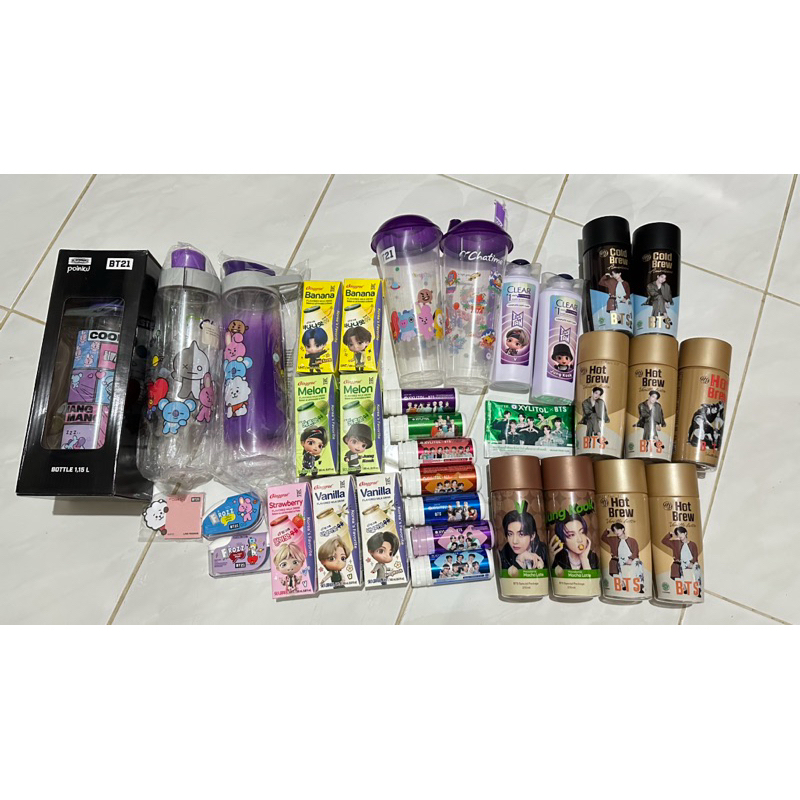 Jual BTS / botol chatime BT21 | Shopee Indonesia