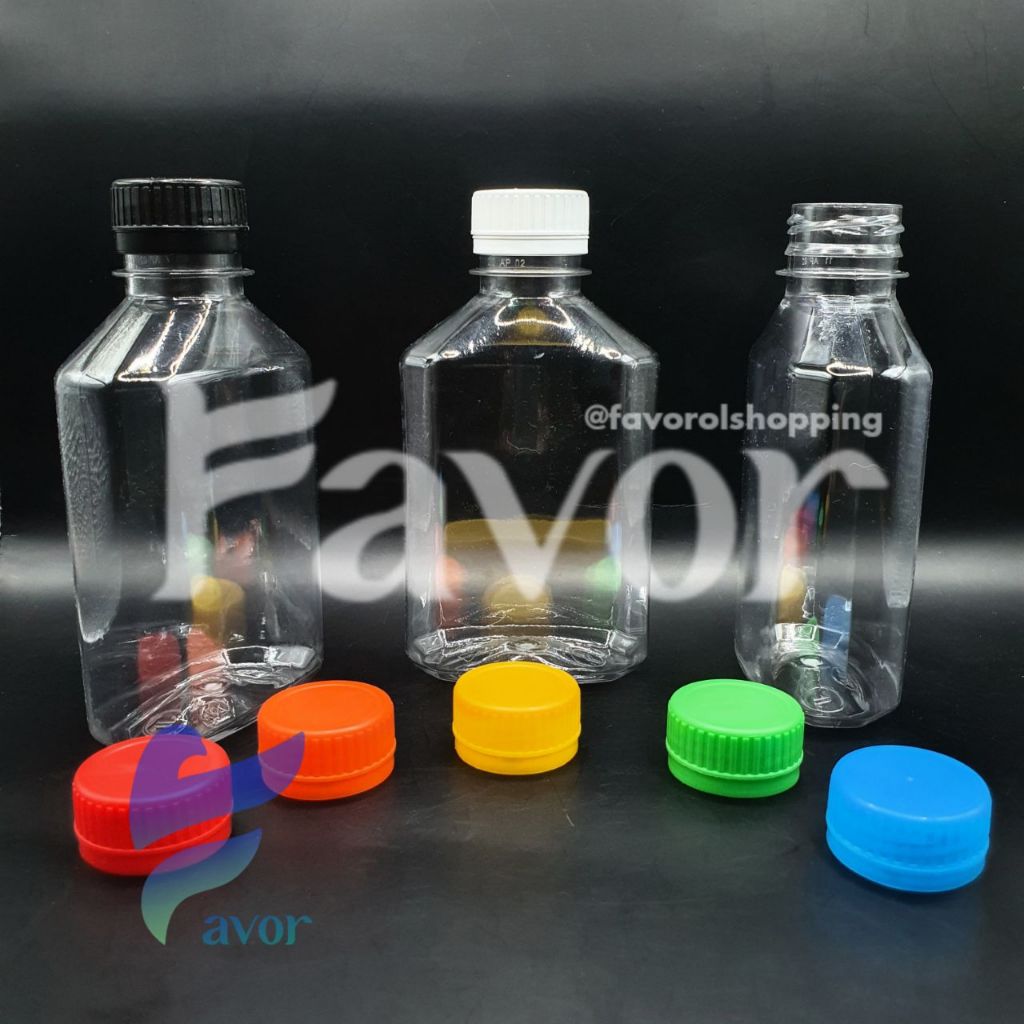 Jual Botol Plastik CU/CIU/ Botol Gepeng 250 ml bahan plastik PET Long ...
