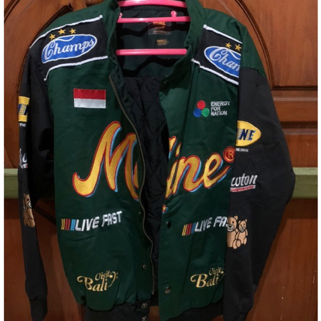 Jual Second Mine Newton Nascar Jacket | Shopee Indonesia
