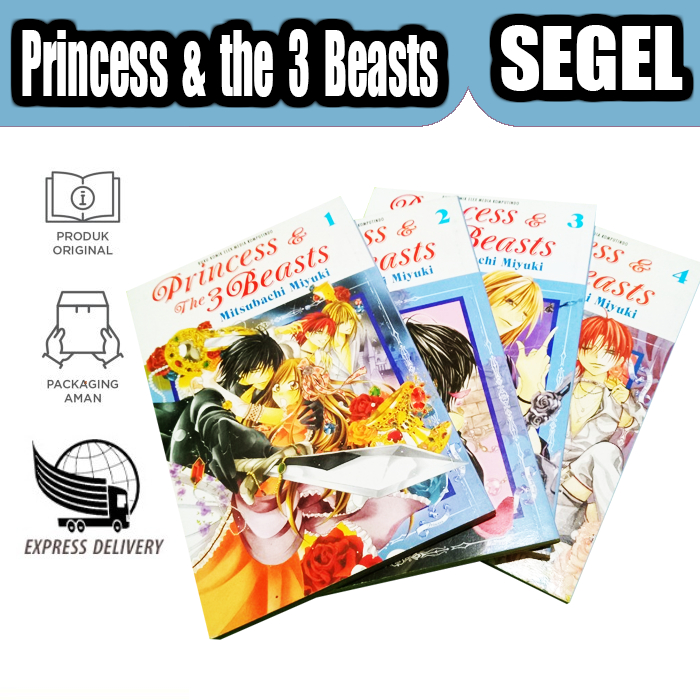Jual Komik PRINCESS & THE 3 BEASTS Baru Original Segel VOLUME 01 ...