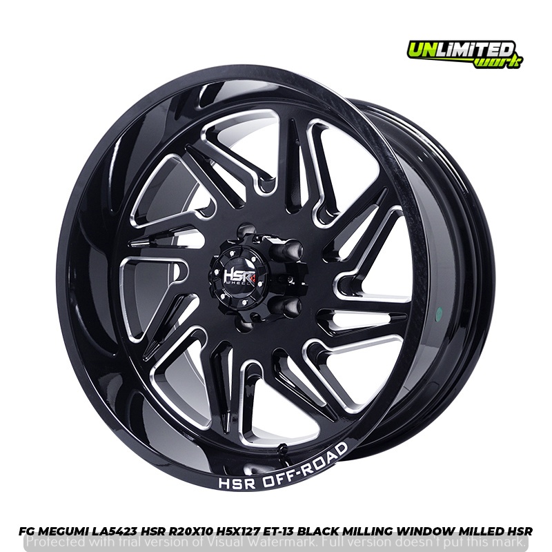 Jual Velg Forged Original HSR Pcd 5X127 Lebar 10 inch Buat Rubicon Tipe ...