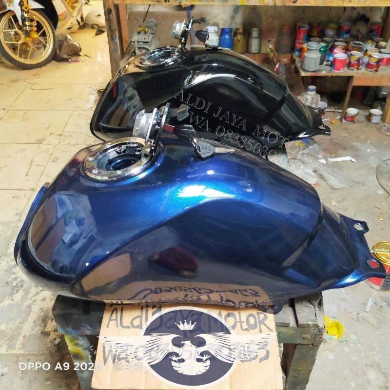 Jual tangki mp primus megapro primus tutup ninja WARNA WARNi anti karat ...