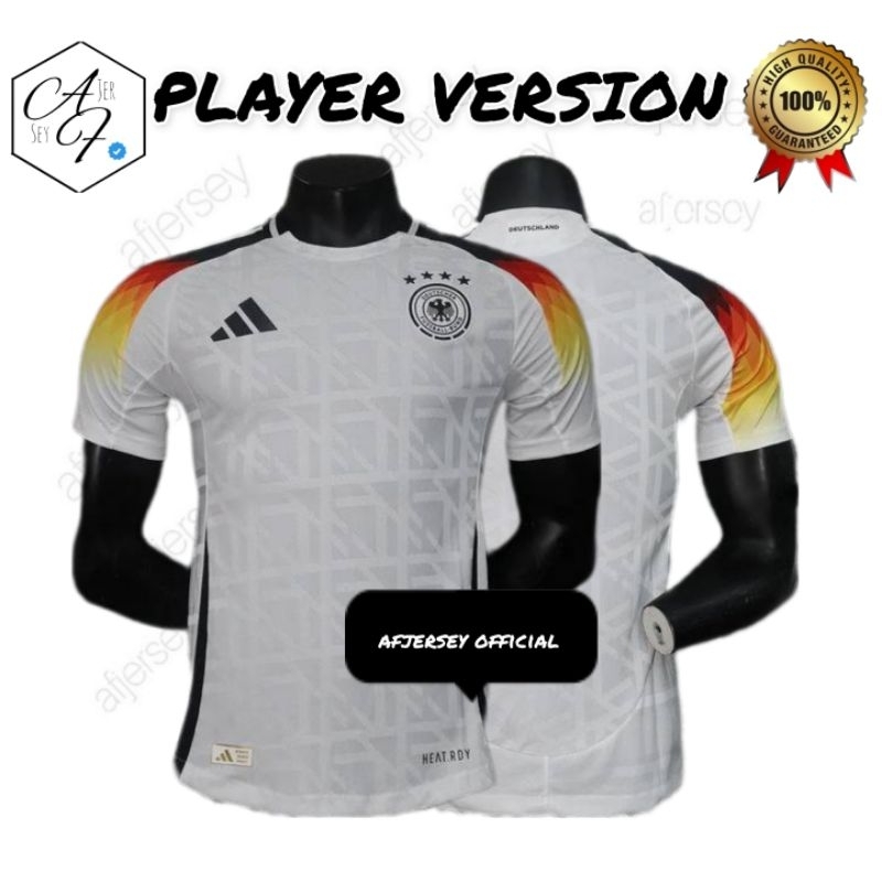 Jual Player Version jersey sepak bola germany jerman home 2024/2025 baju bola away 3rd third ...