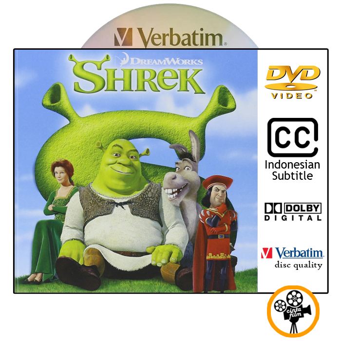Jual kaset DVD film animasi Shrek (2001) | Shopee Indonesia