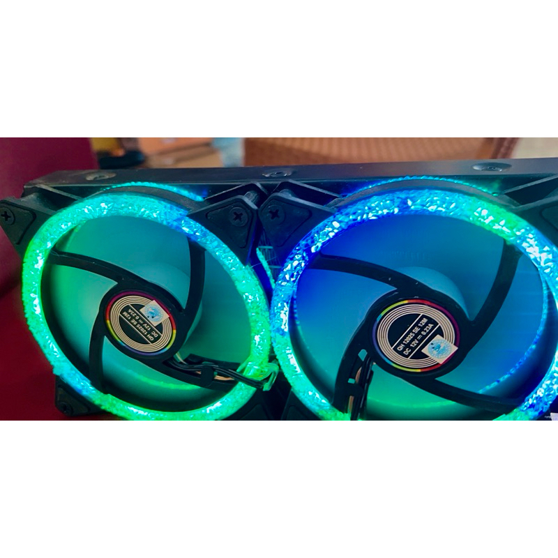 Jual WATER COOLER PC WATERCOOLER RADIATOR 2 FAN DIAMOND RGB | Shopee ...