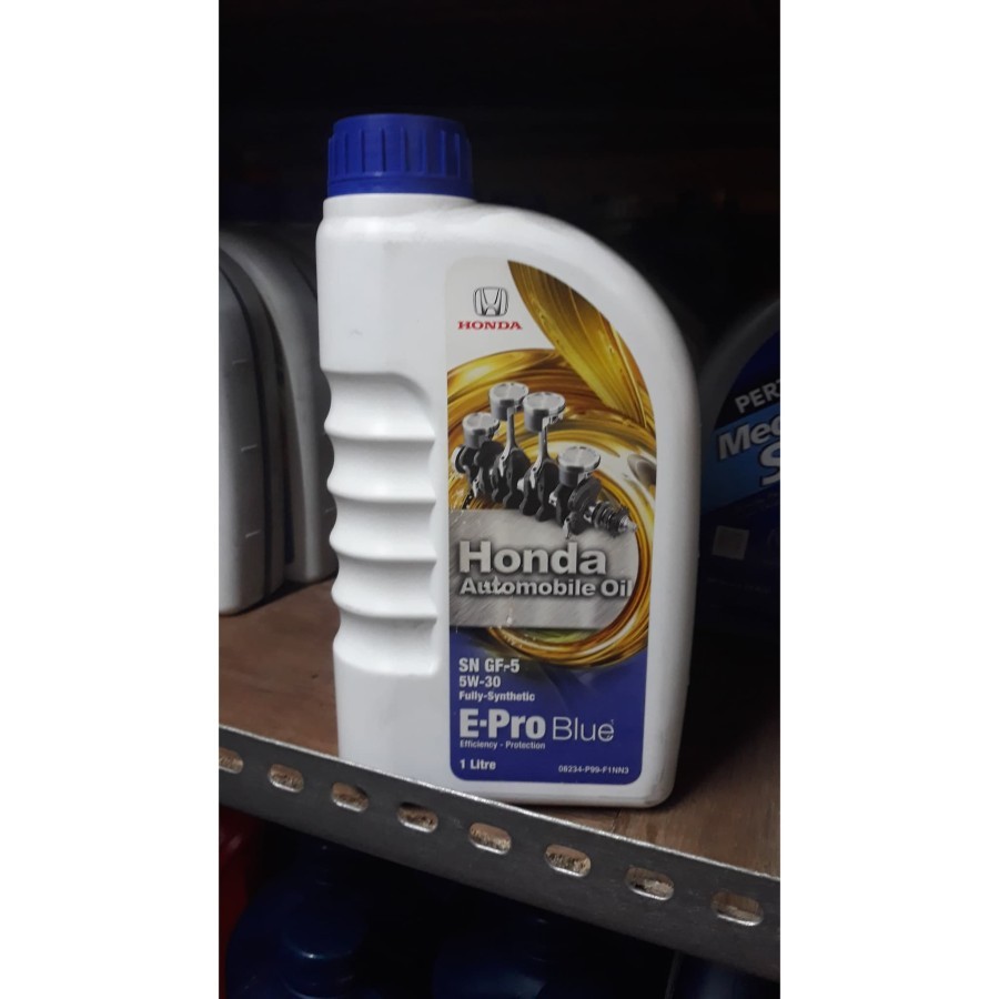Jual Oli Mobil Honda E-Pro Blue 5W-30 1Liter | Shopee Indonesia