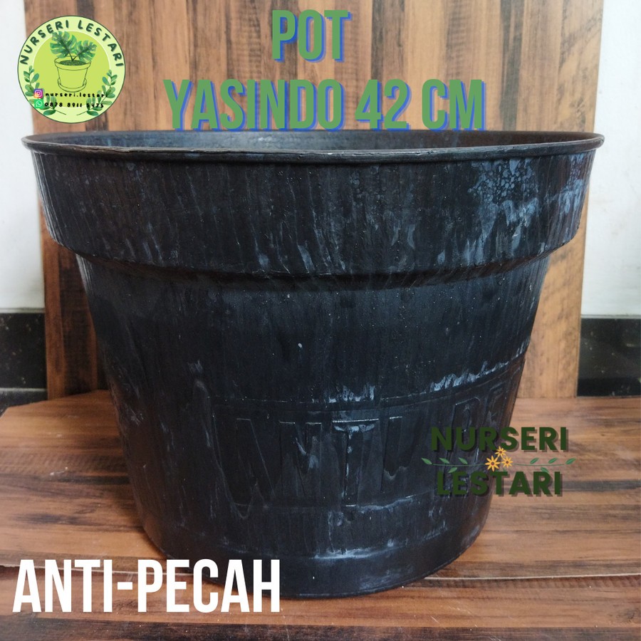 Jual Pot Karet Anti Pecah Yasindo Kuda Mas 42 cm | Shopee Indonesia