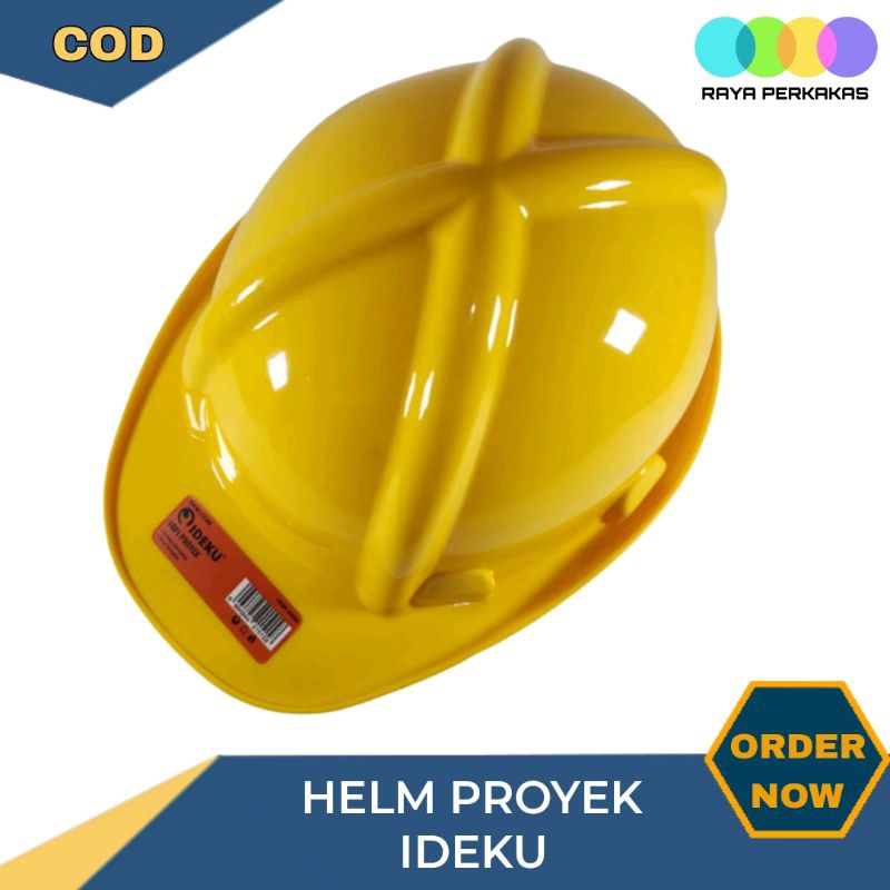 Jual Helm Proyek Safety Helmed Warna Kuning | Shopee Indonesia