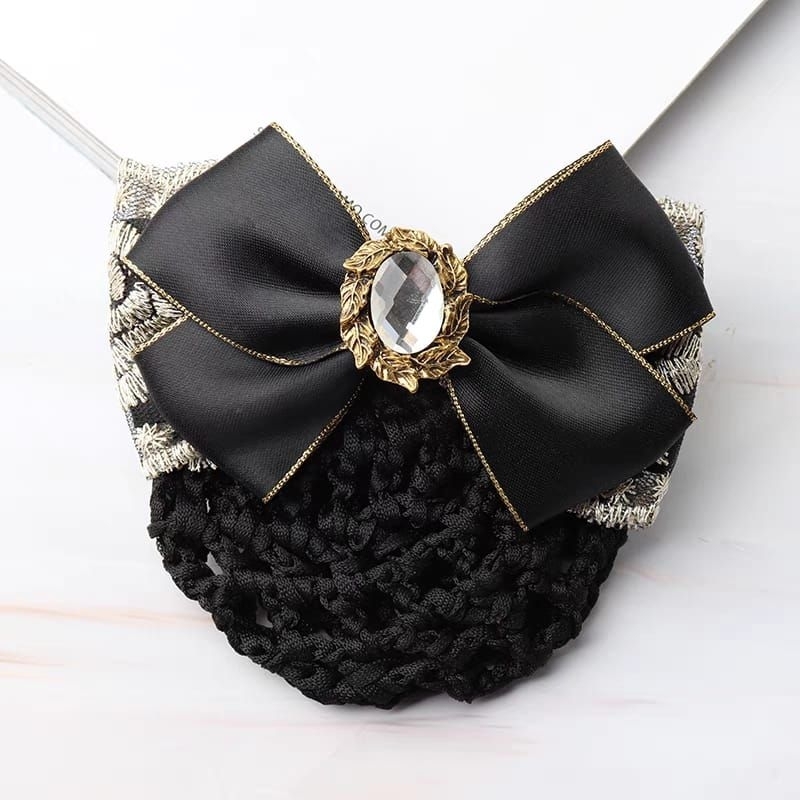 Jual {JO}Jepit Rambut Sanggul Hairnet Pramugari Cepol Pita Korea ...
