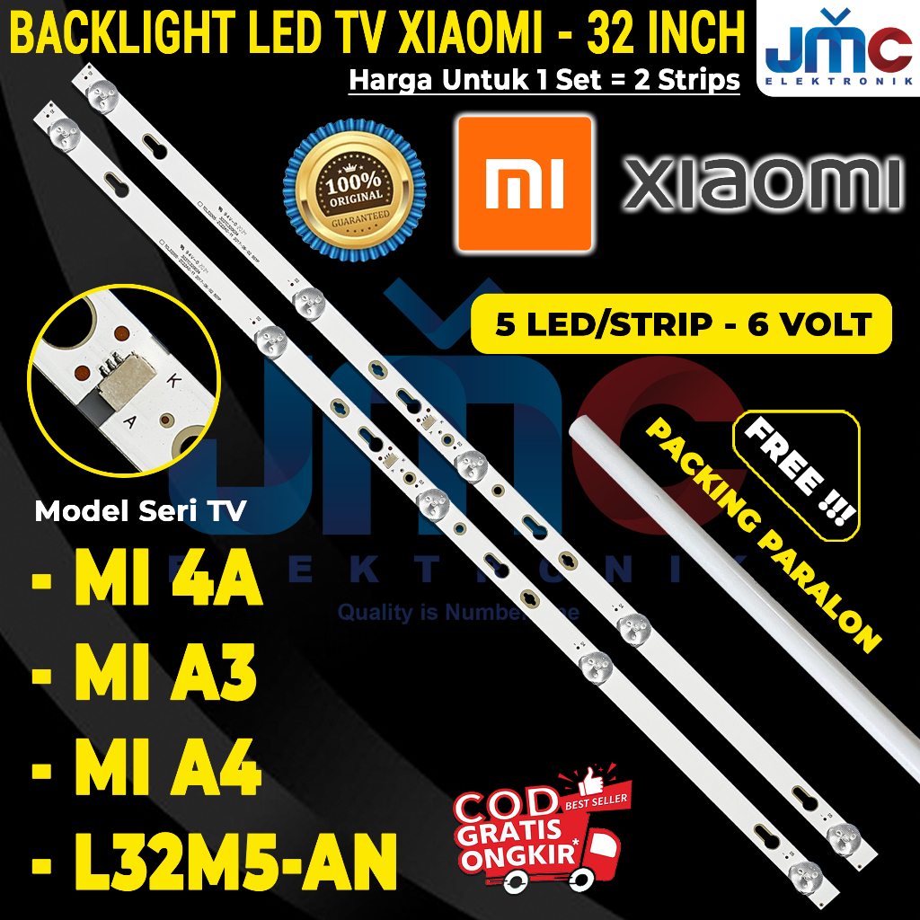 Jual Backlight TV XIAOMI 32 Inch L32M5-AN MI A4 4A A3 | Shopee Indonesia