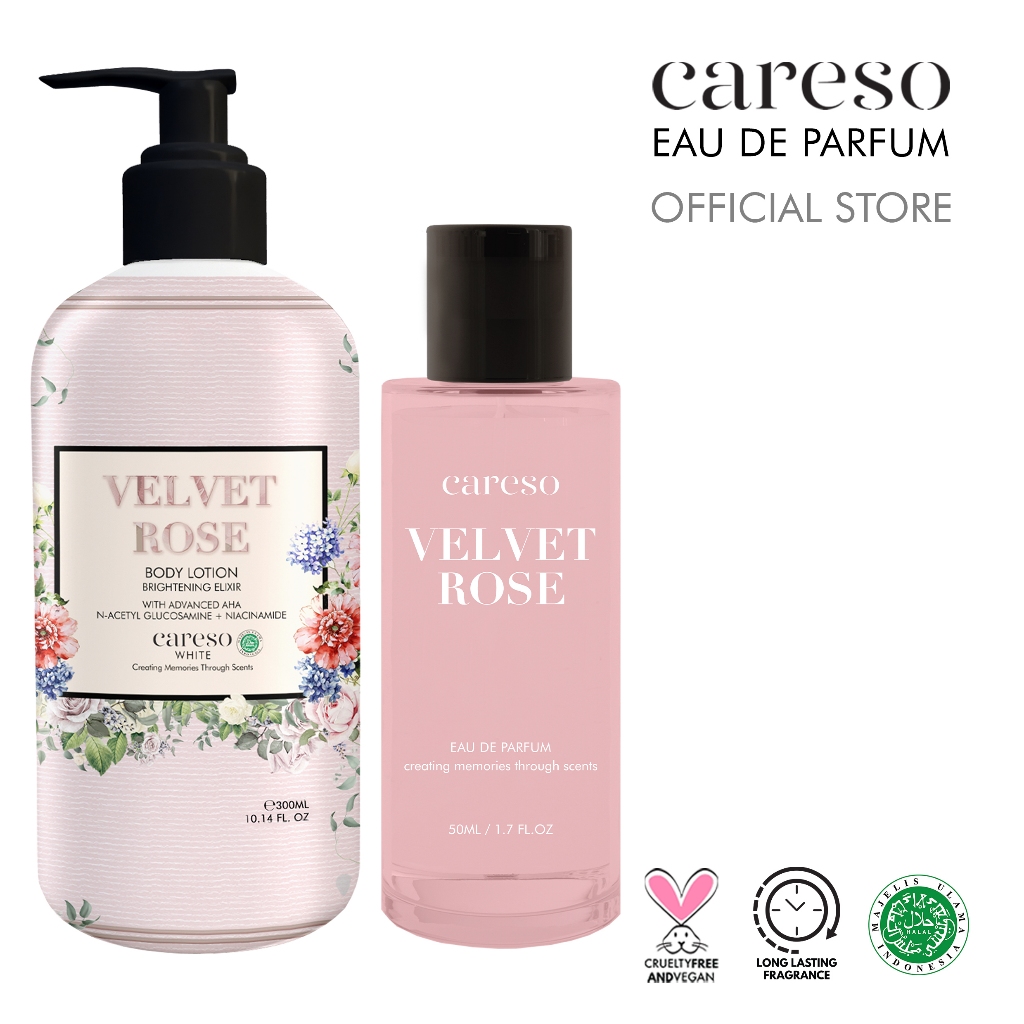 Jual Velvet Rose Power Couple (EDP + Body Lotion) | Shopee Indonesia
