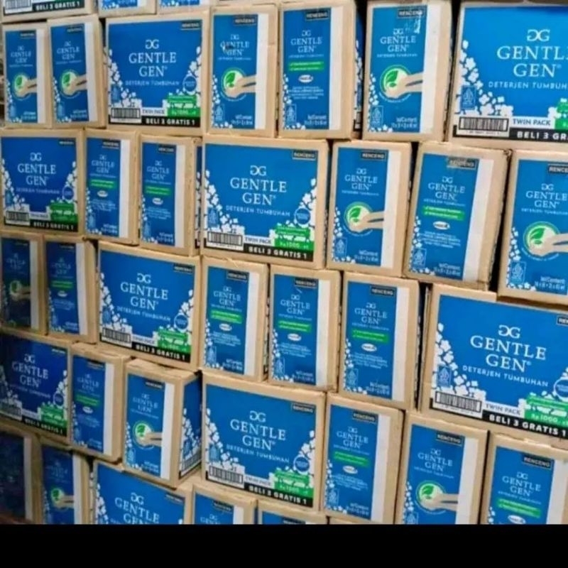Jual [1 Karton] Gentle Gen Sachet 10 Renceng isi 140 Sachet | Shopee ...