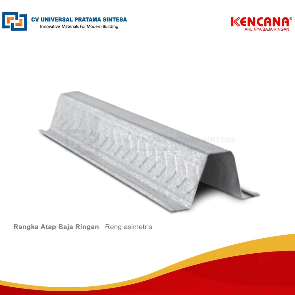 Jual Baja Ringan Truss Reng Asimetris Rangka Atap Kencana SNI Panjang 6 ...