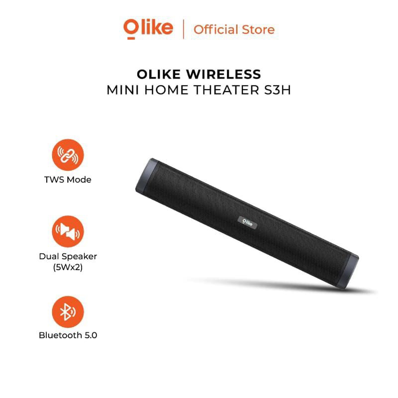 Jual OLIKE S3H SPEAKER BLUETOOTH TWS WIRELESS 5.0 SPEAKER MINI HOME ...