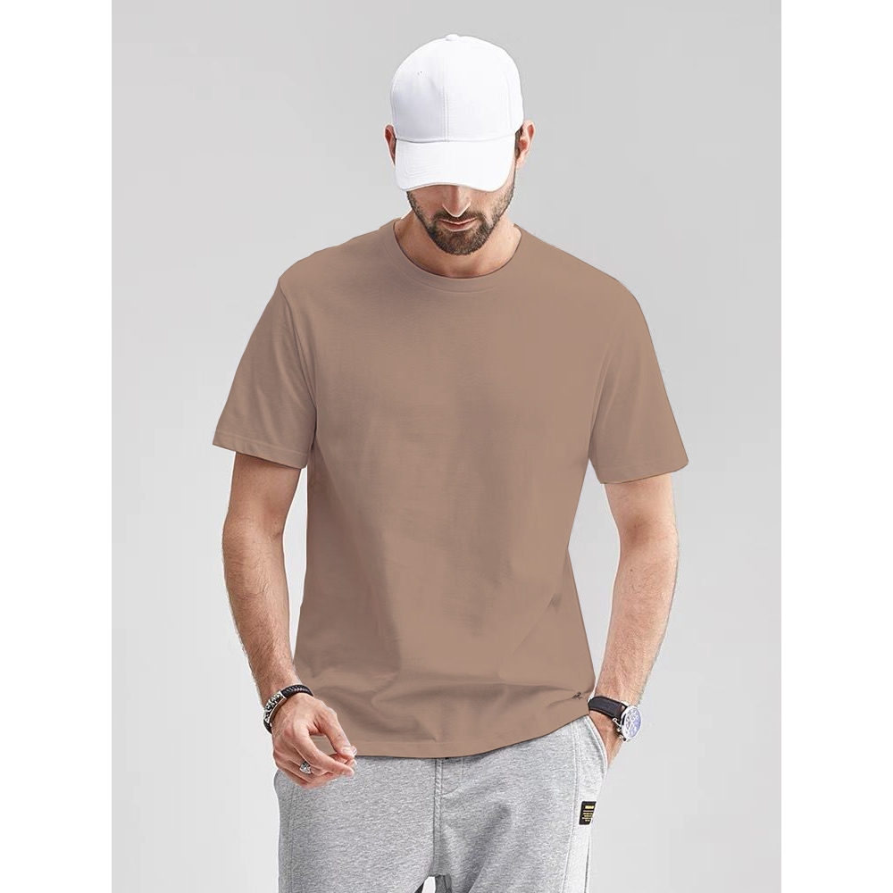 Jual Zheya - Kaos Polos Reguler Premium Cotton Warna CU-92 Tan Latte ...