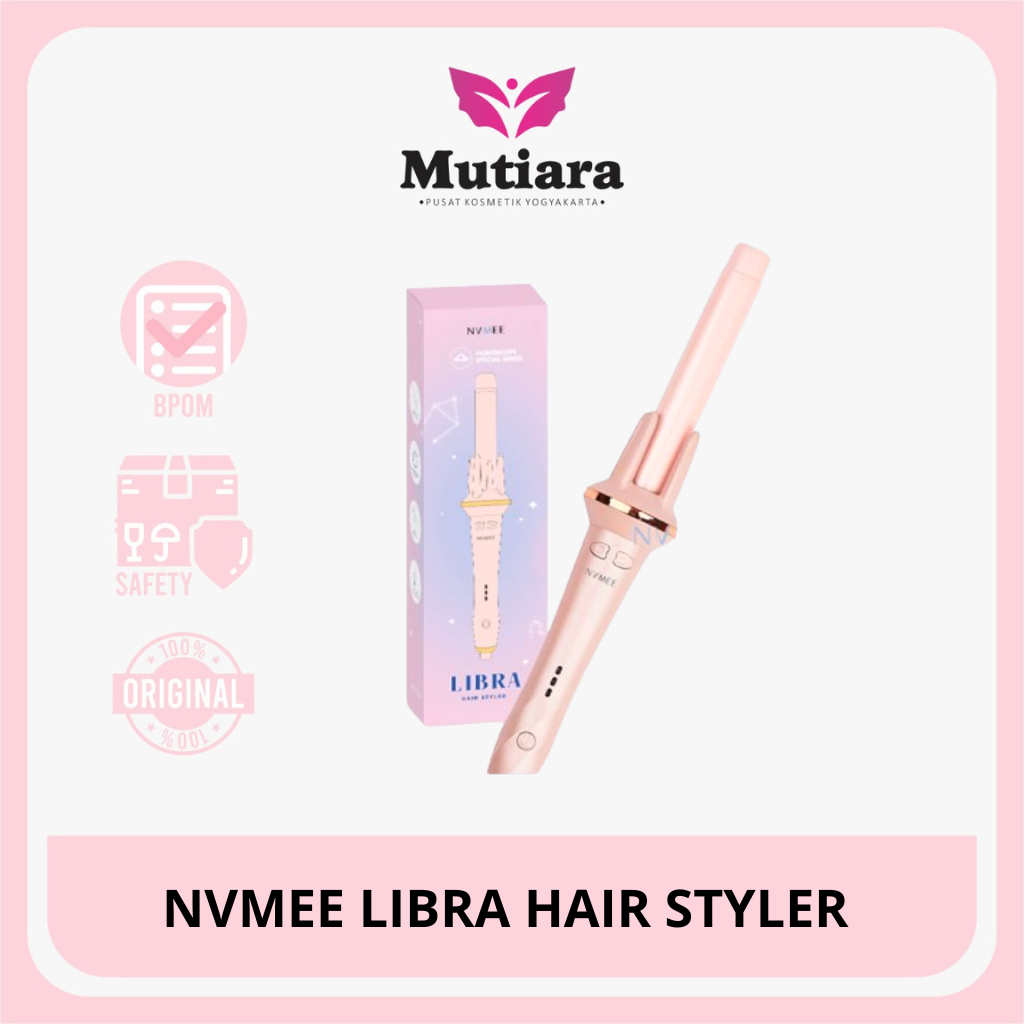 Jual NVMEE LIBRA HAIR STYLER CATOK CURLY | Shopee Indonesia
