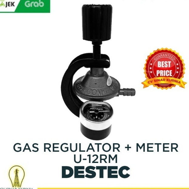 Jual DESTEC Gas Regulator U-12RM ( Pakai Meter ) DAN ( Tanpa Meter ...