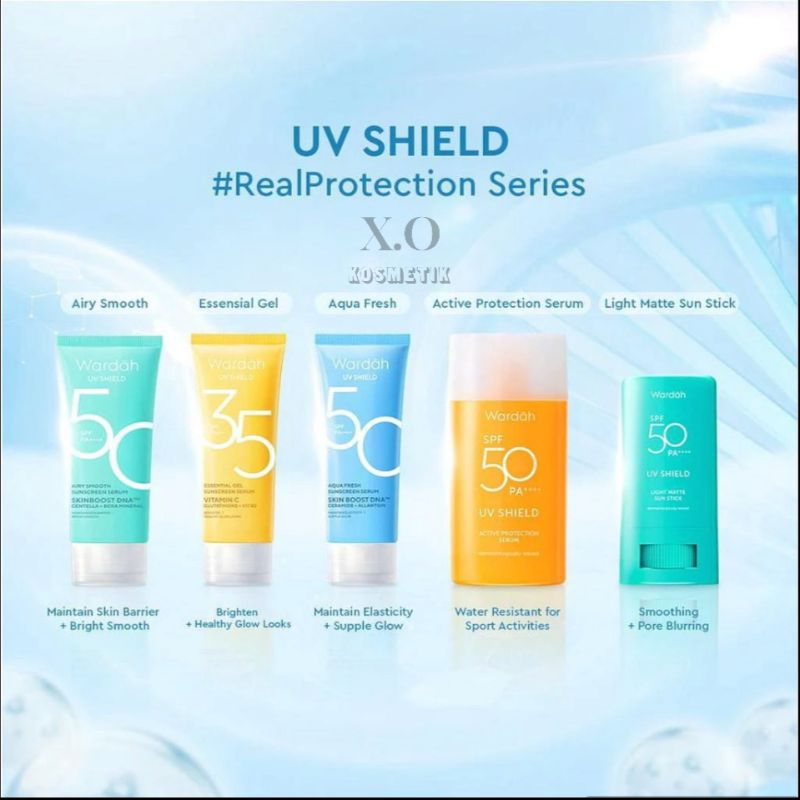 Jual Wardah Sunscreen UV Shield No 1 In Indonesia 35 SPF 50 SPF PA ...