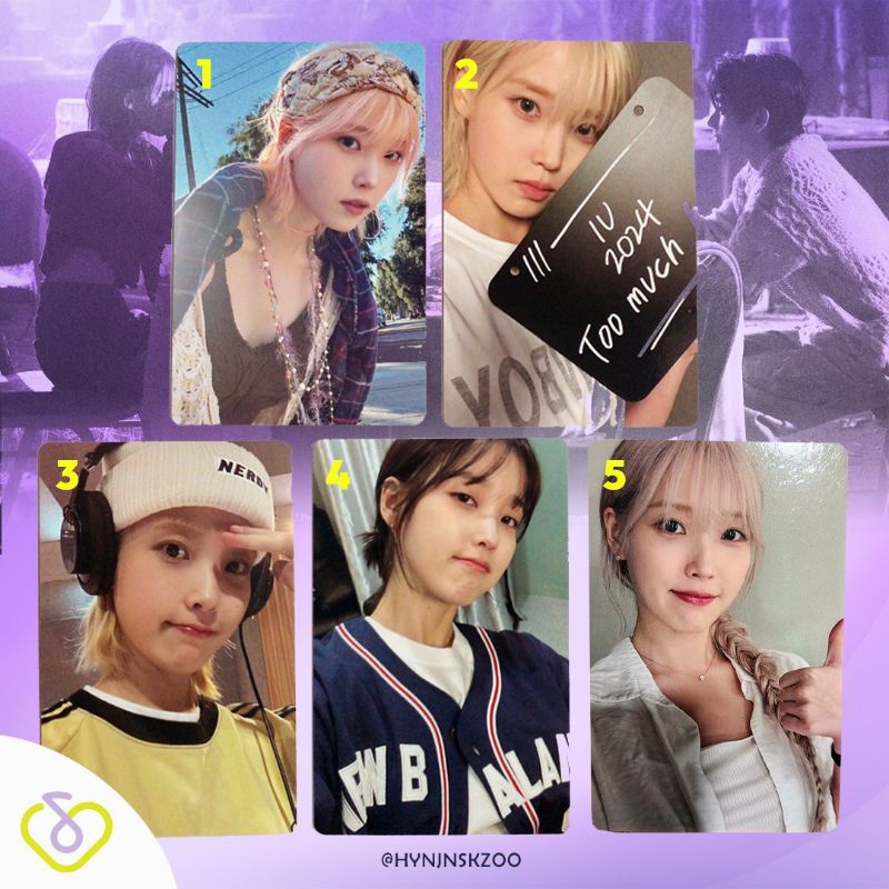 Jual [OFFICIAL] IU The Winning Photocard Polaroid (I WIN & U WIN ...