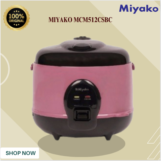 Jual MAGIC COM MIYAKO MCM512CSBC 1.2L/MCM-512-CSBC/MCM-512CSBC/MCM ...