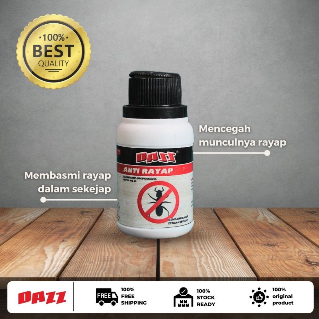 Jual Dazz Anti Rayap | Obat Rayap | Racun Rayap | ( 100 Ml ) | Shopee ...