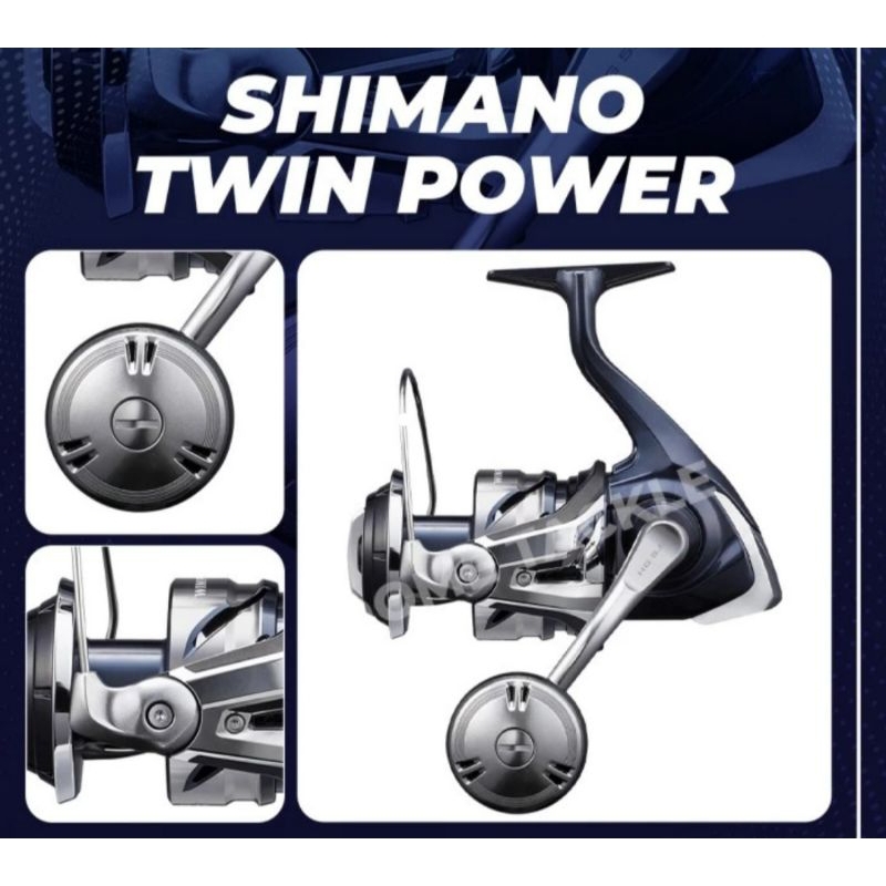 Jual Reel Shimano Twin Power 6000 PG SW 2021 made in Japan | Shopee Indonesia